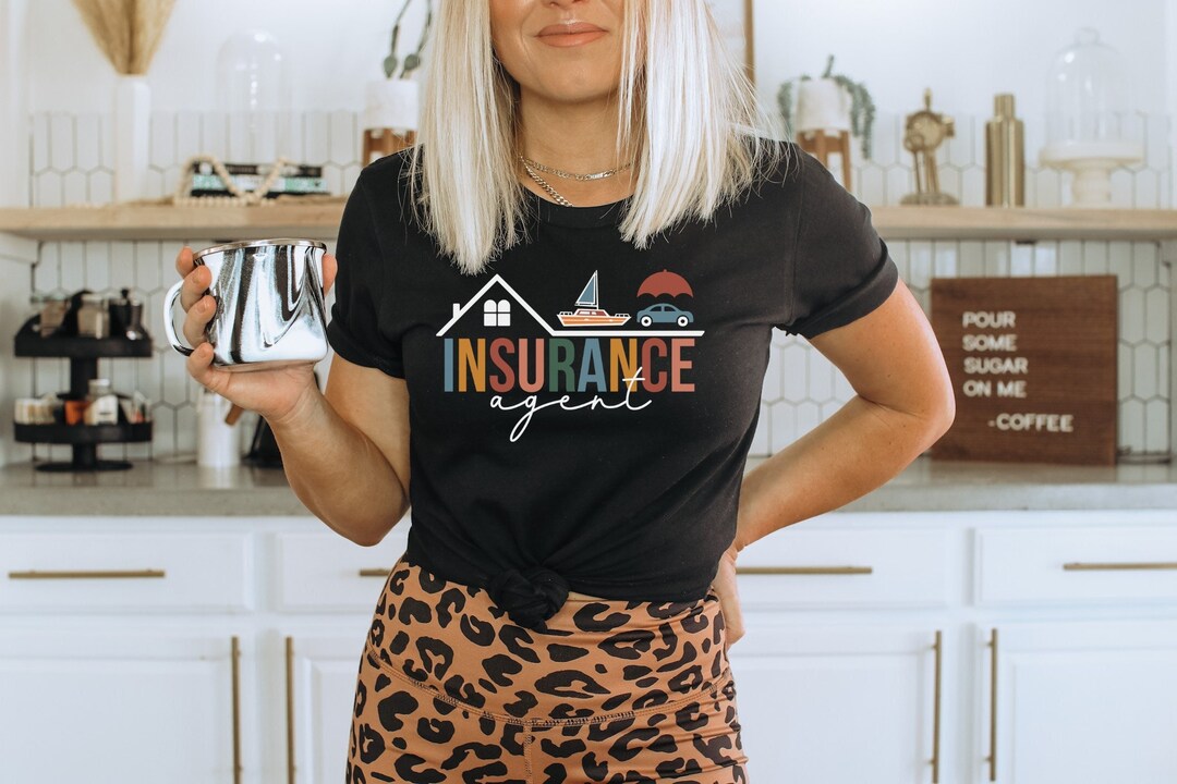 Insurance Agent Tshirt, Licensed Insurance Agent Shirts, Insurance ...