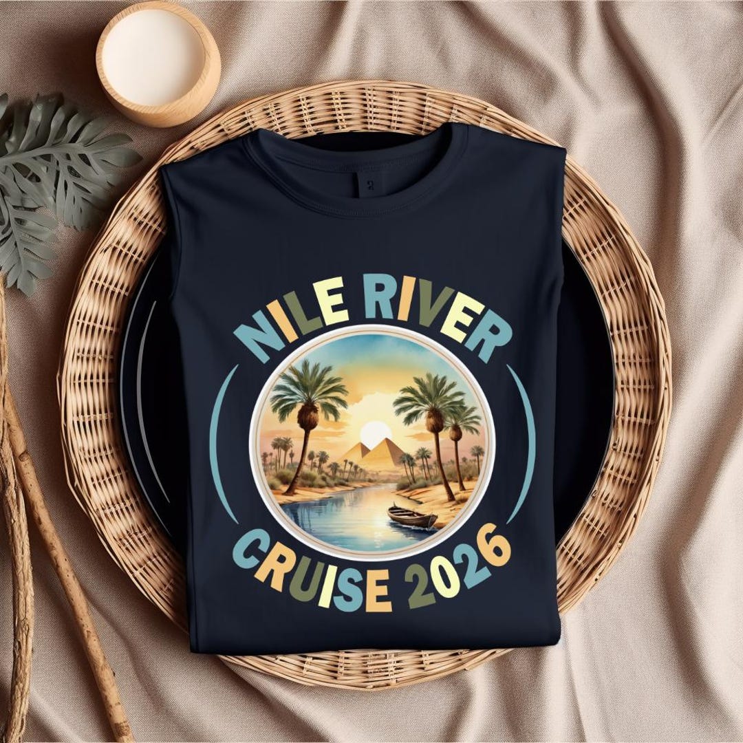 Nile River Cruise Shirt, Matching Nile River, Cruise Tshirt, 2026 ...