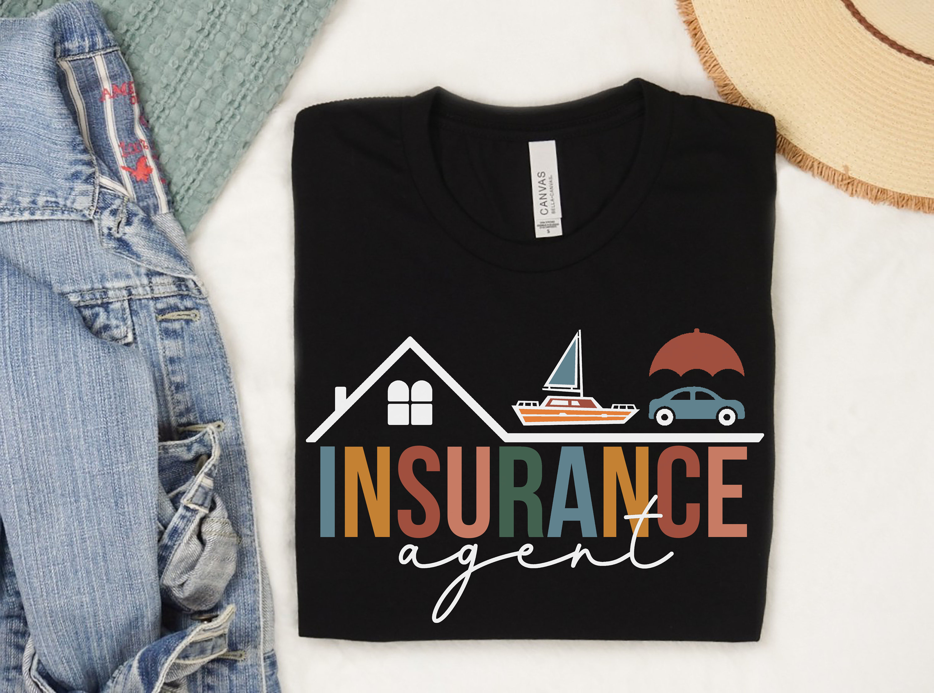 Insurance Agent Tshirt, Licensed Insurance Agent Shirts, Insurance ...