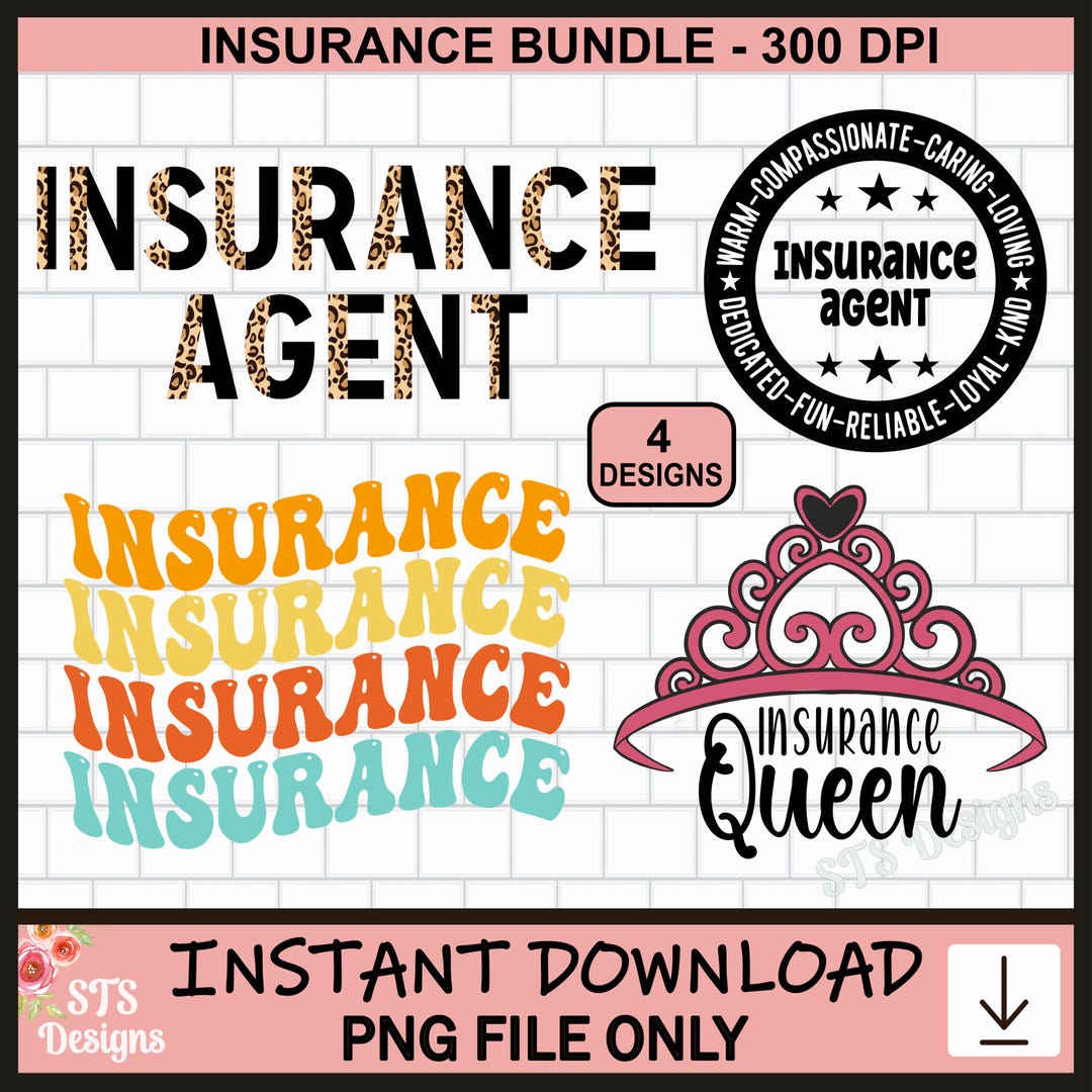 Insurance Design, Insurance Agent, PNG, Insurance, Bundle, Shirt Design ...