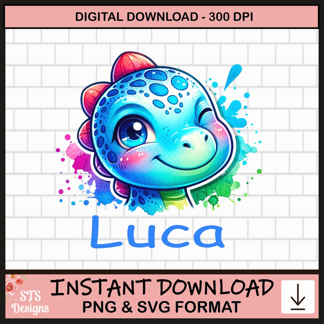 Luca SVG, Luca, SVG, PNG, Digital Download, Luca Boy Name, Baby Name ...