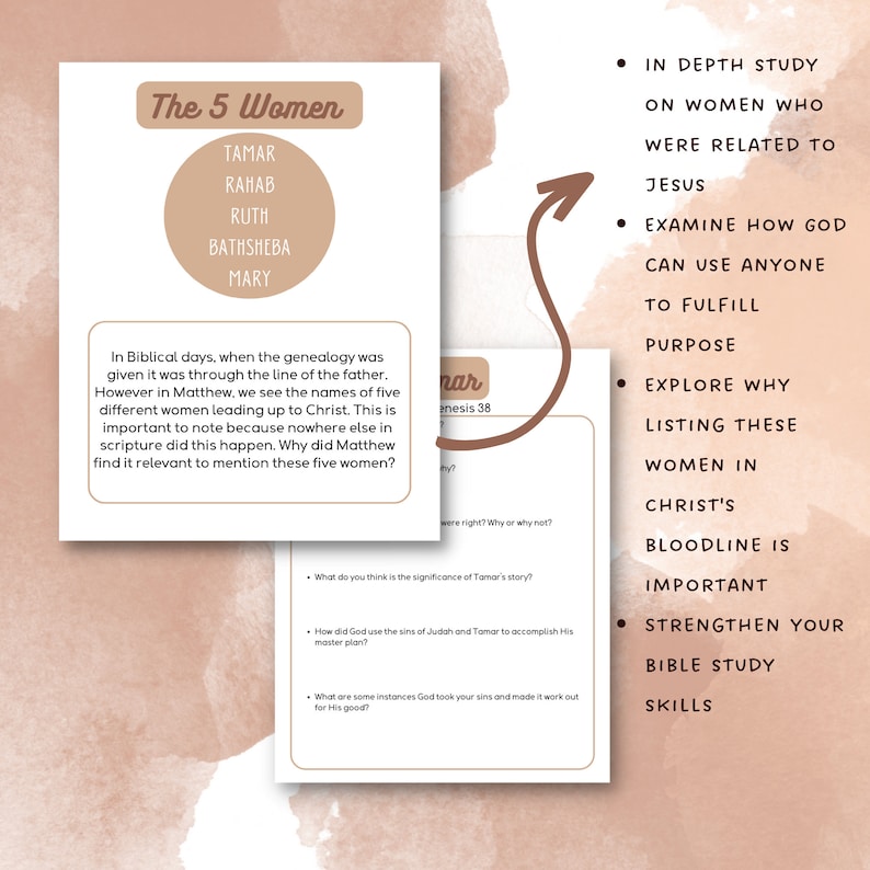 Jesus Bloodline Bible Study Workbook - Etsy