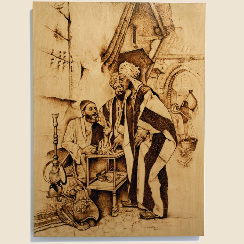 Pyrography Art - Etsy