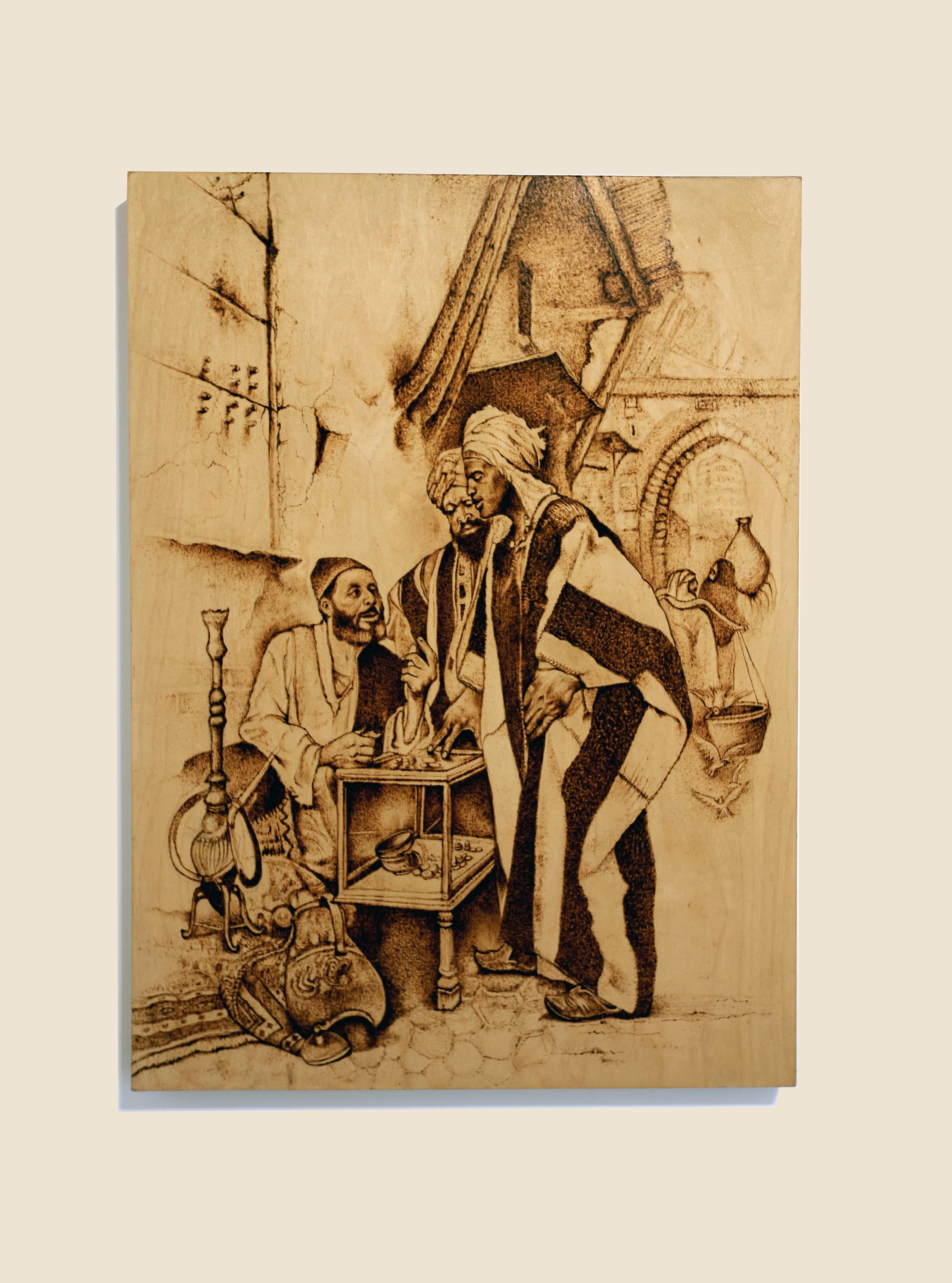 Wood Burned, Original Woodburning Art, Handcrafted Realistic Wood ...