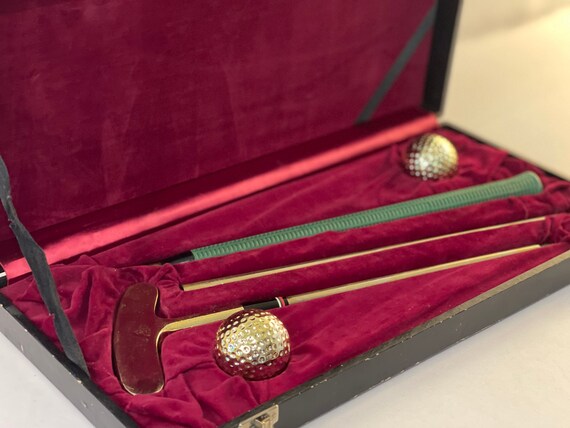 1960s Rare Gold Golf Putter Made in Japan Unique Golf Set - Etsy