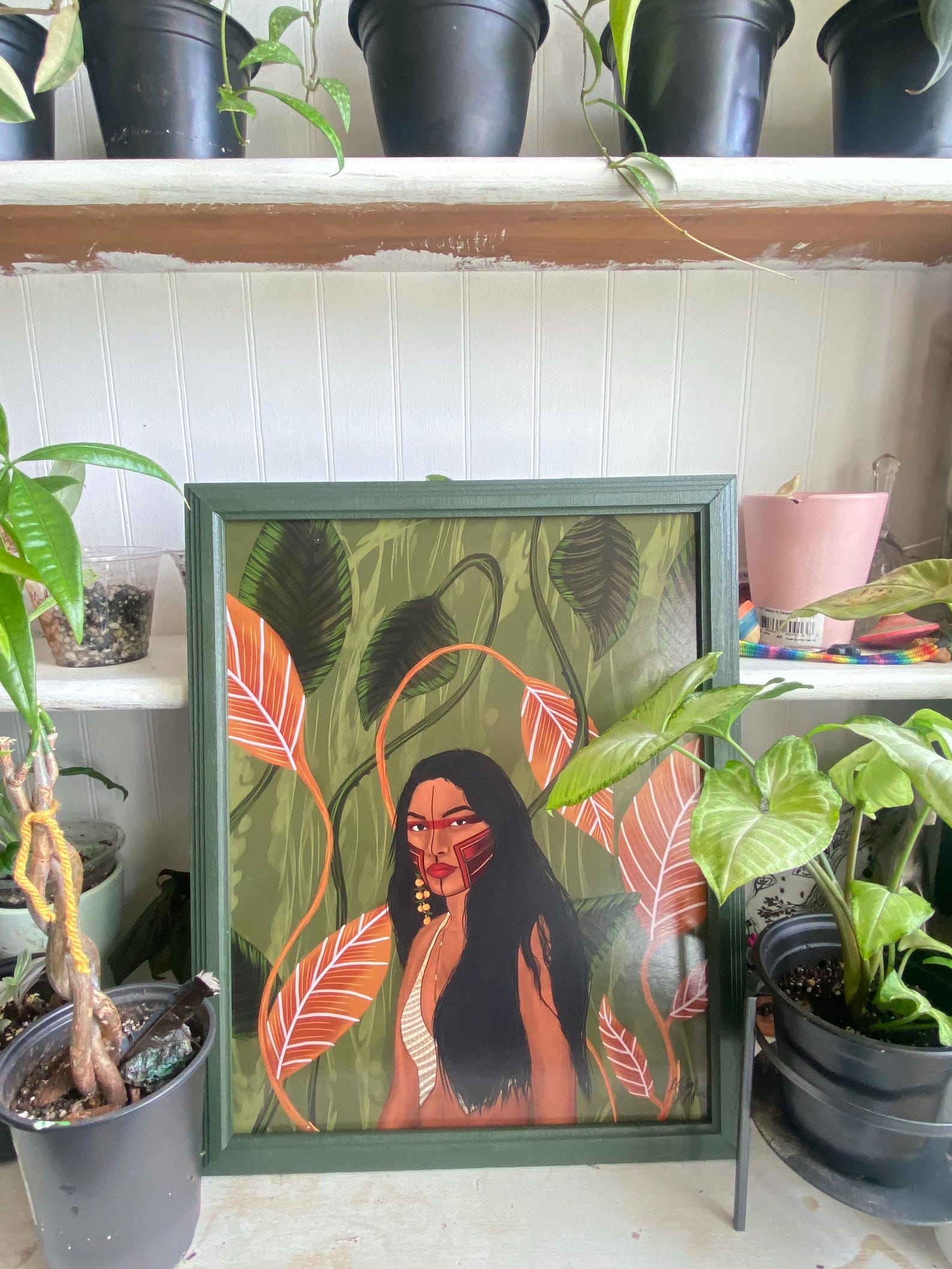 Taino Wall Art, Puerto Rican Taino Pride, Indigenous Women, Atabey Art ...