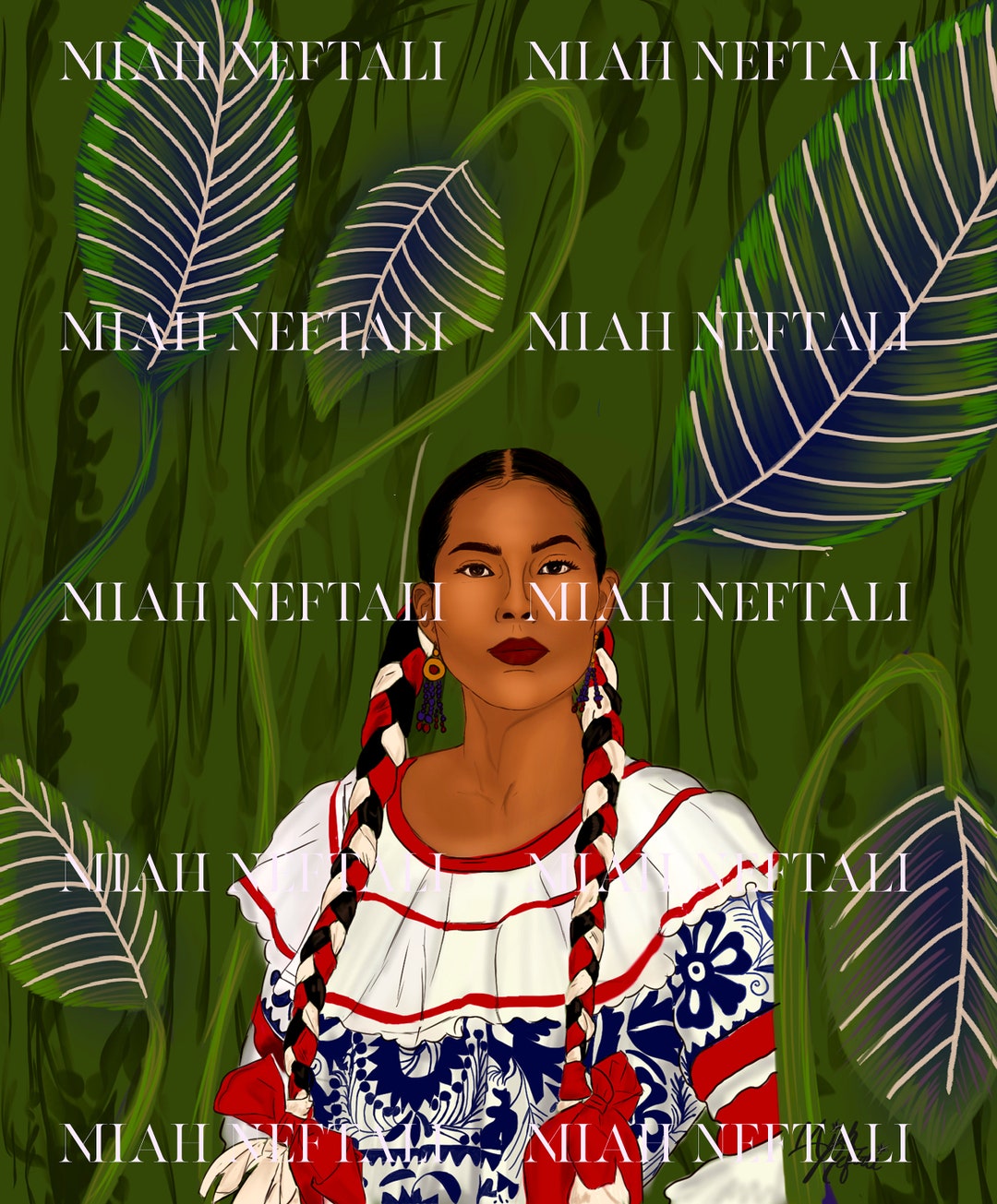 Purépecha Indigenous Mexican Art Digital Prints. Nature - Etsy