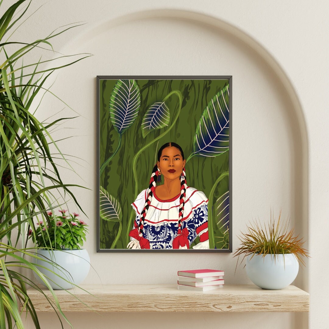 Purépecha, Arte Indígena Mexicano, Descarga Digital / Mujeres de la ...