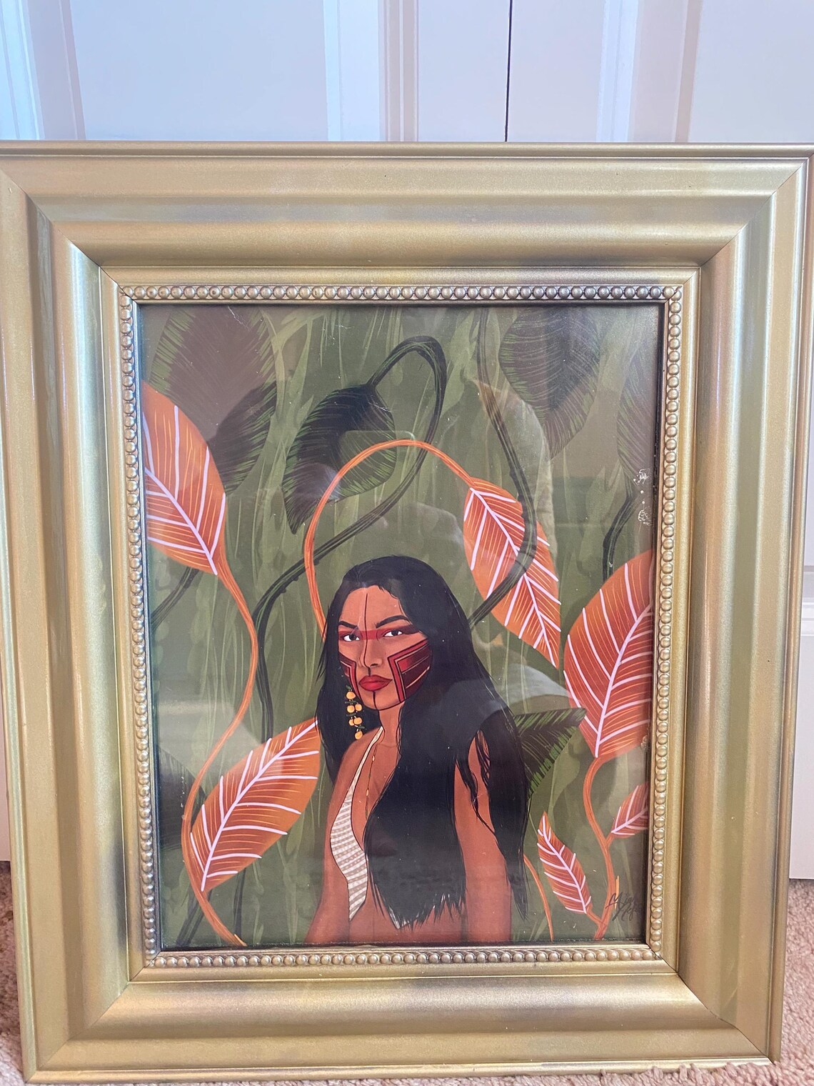 Taino Wall Art, Puerto Rican Taino Pride, Indigenous Women, Atabey Art ...