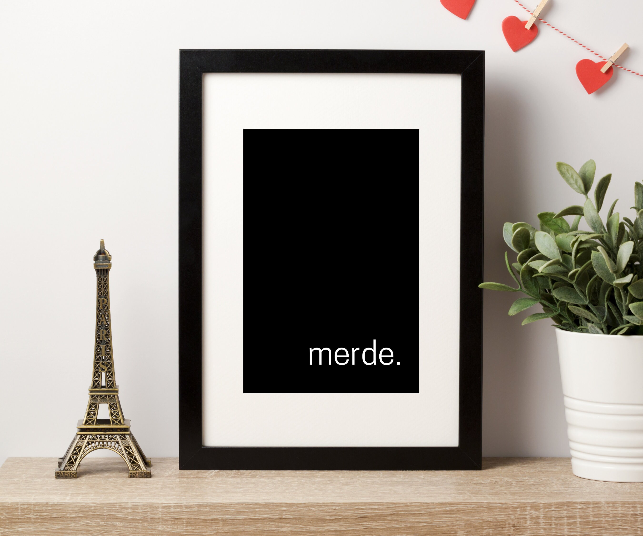 Merde. Poster/instant DIGITAL Download/sassy Home - Etsy