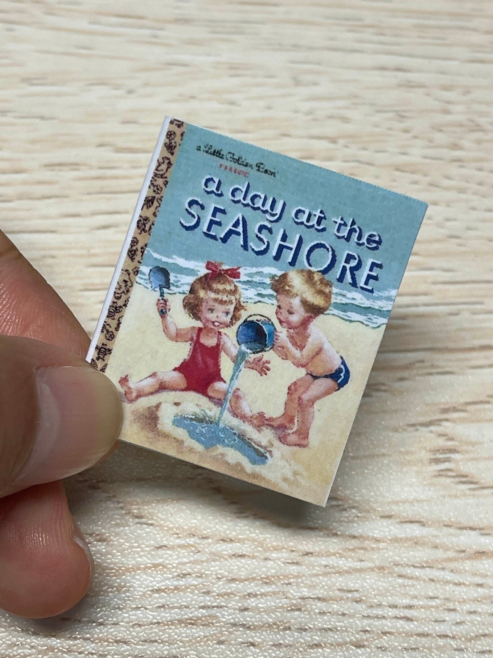 5/10/17 Vintage Mini Tiny Children's Book Miniature | Etsy