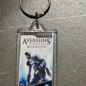 PSP Portable Game Art Video Game Keychain Chain, Hanger, Pendent (2 ...