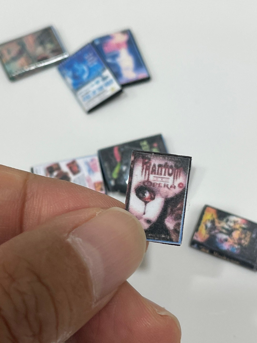 1:12 Assorted Retro Mini VHS Tape Movie Miniature Dollhouse - Etsy