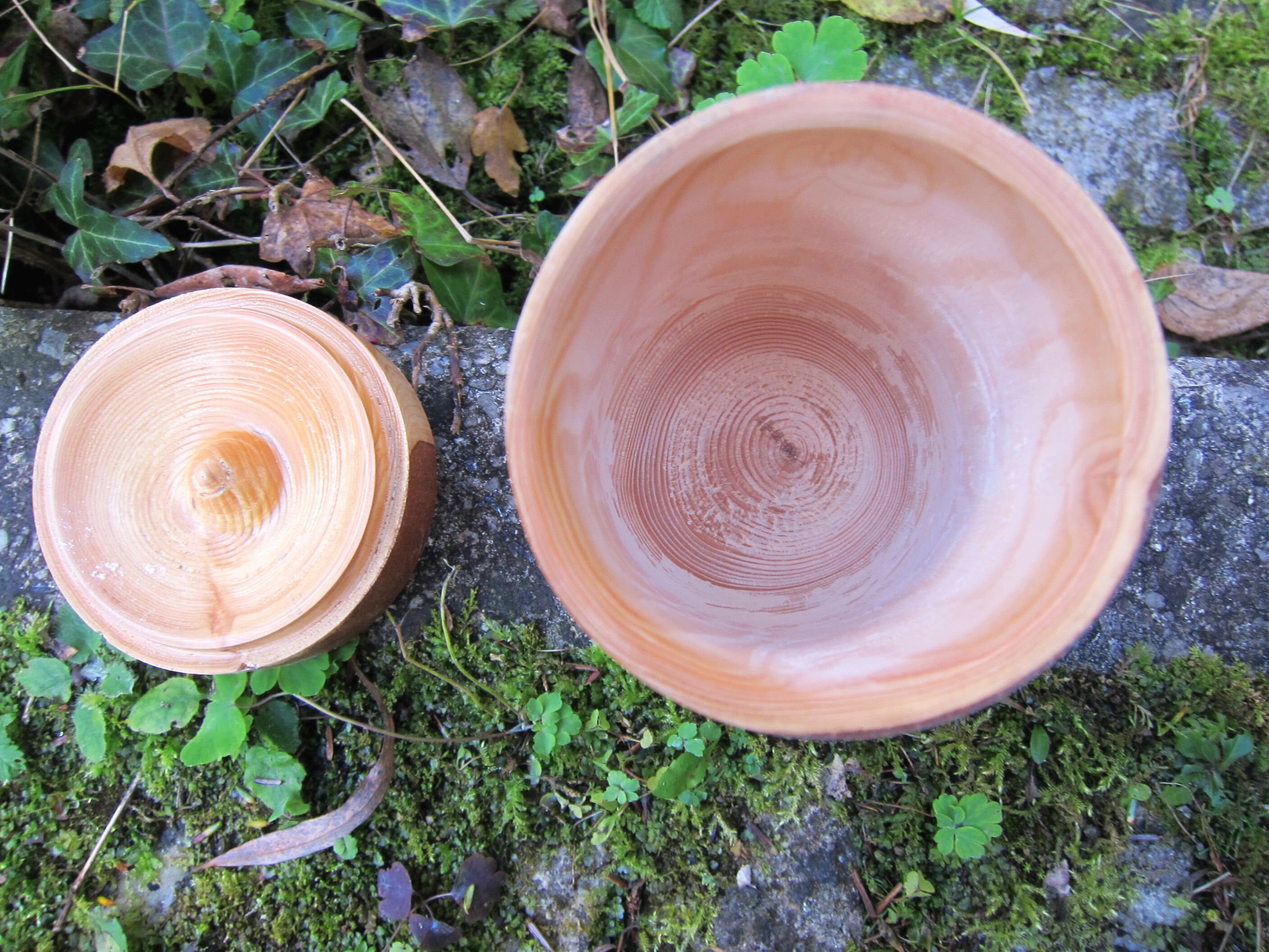 Wooden Box Handmade With Bark Parts / Handicrafts - Etsy