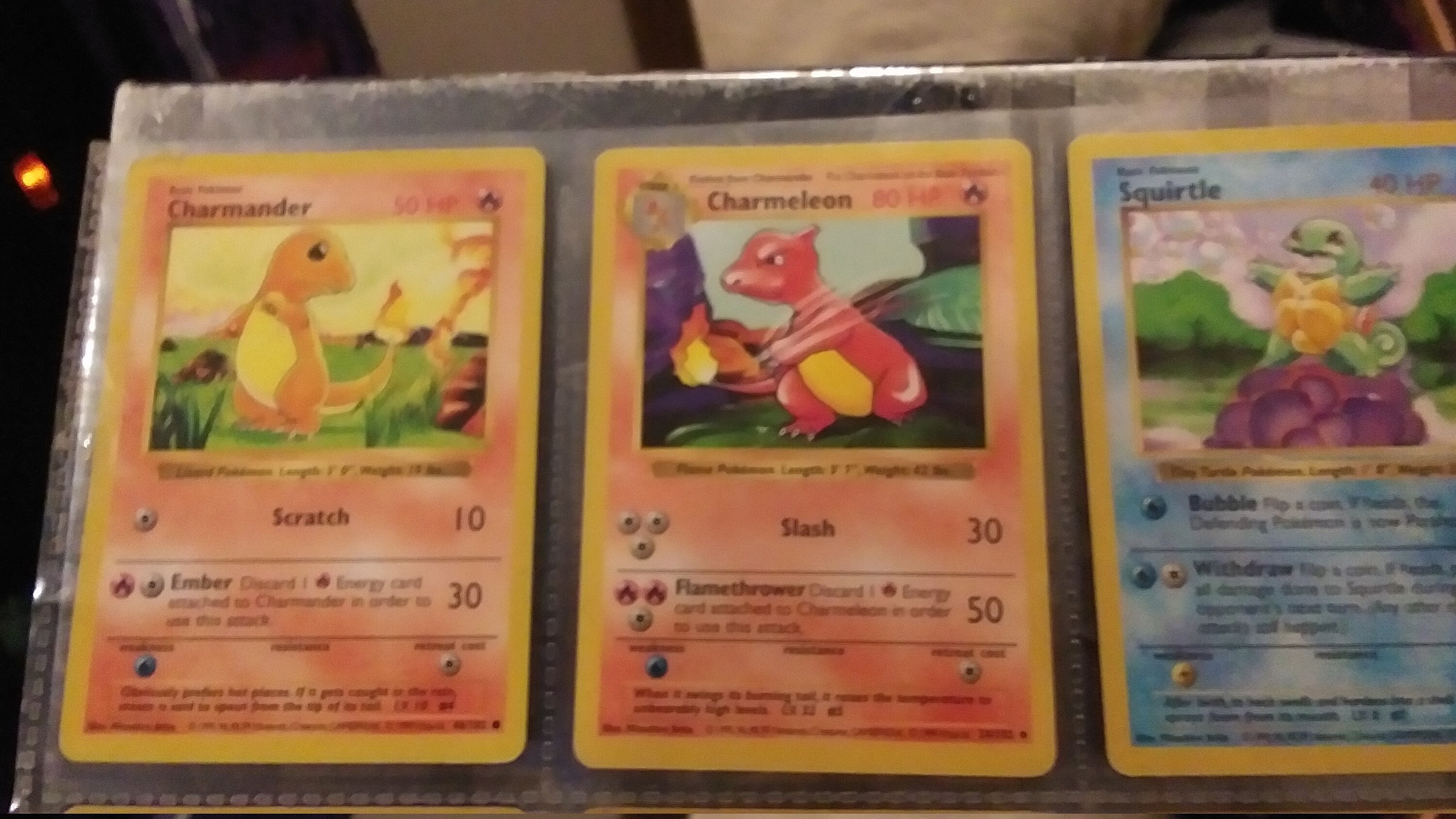 3 Pokemon Base Set Rare - Etsy