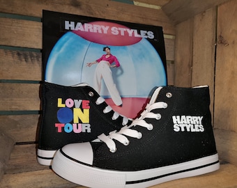 Harry Styles Converse - Etsy