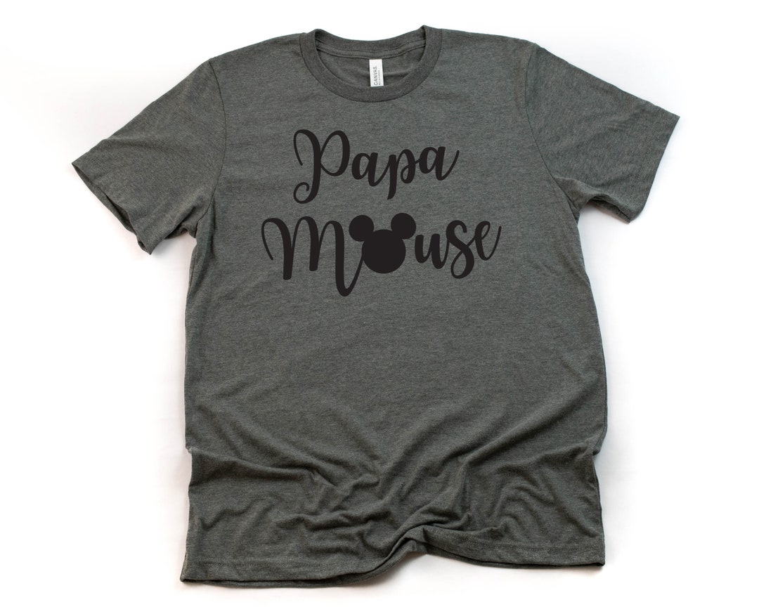 Papa Mouse Unisex T-shirts, Disney Dad Tee, Matching Disney Family ...