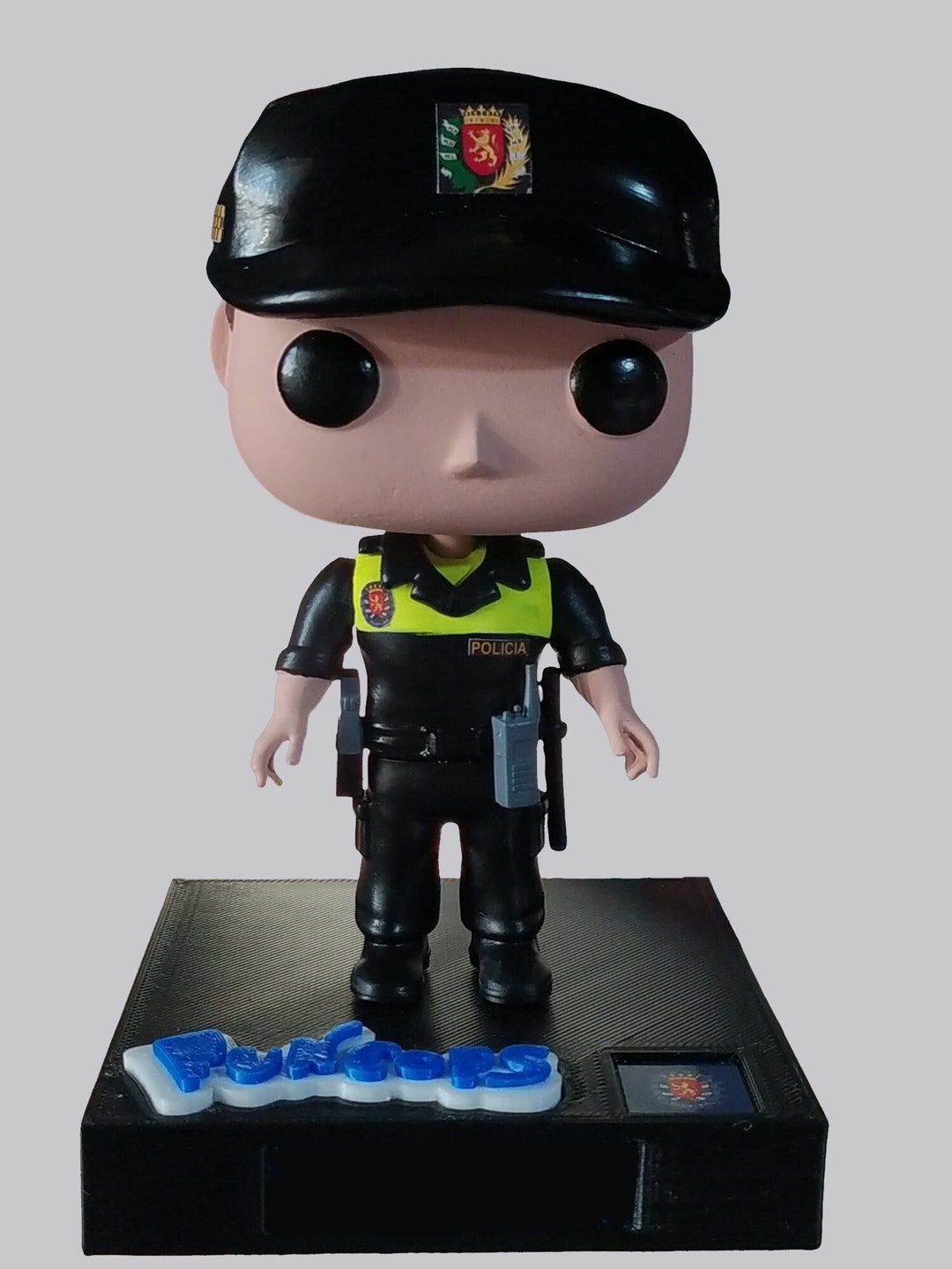 Custom Funcops With Zaragoza Aragon Local Police Uniform - Etsy