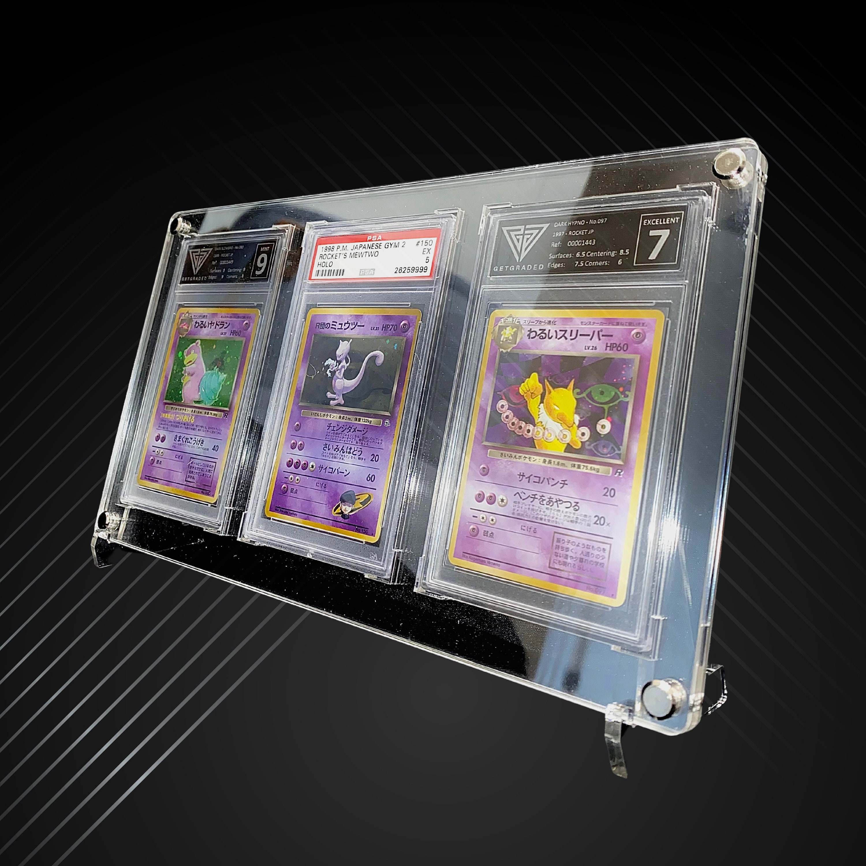Acrylic Graded Card Display Pokemon TCG - Etsy