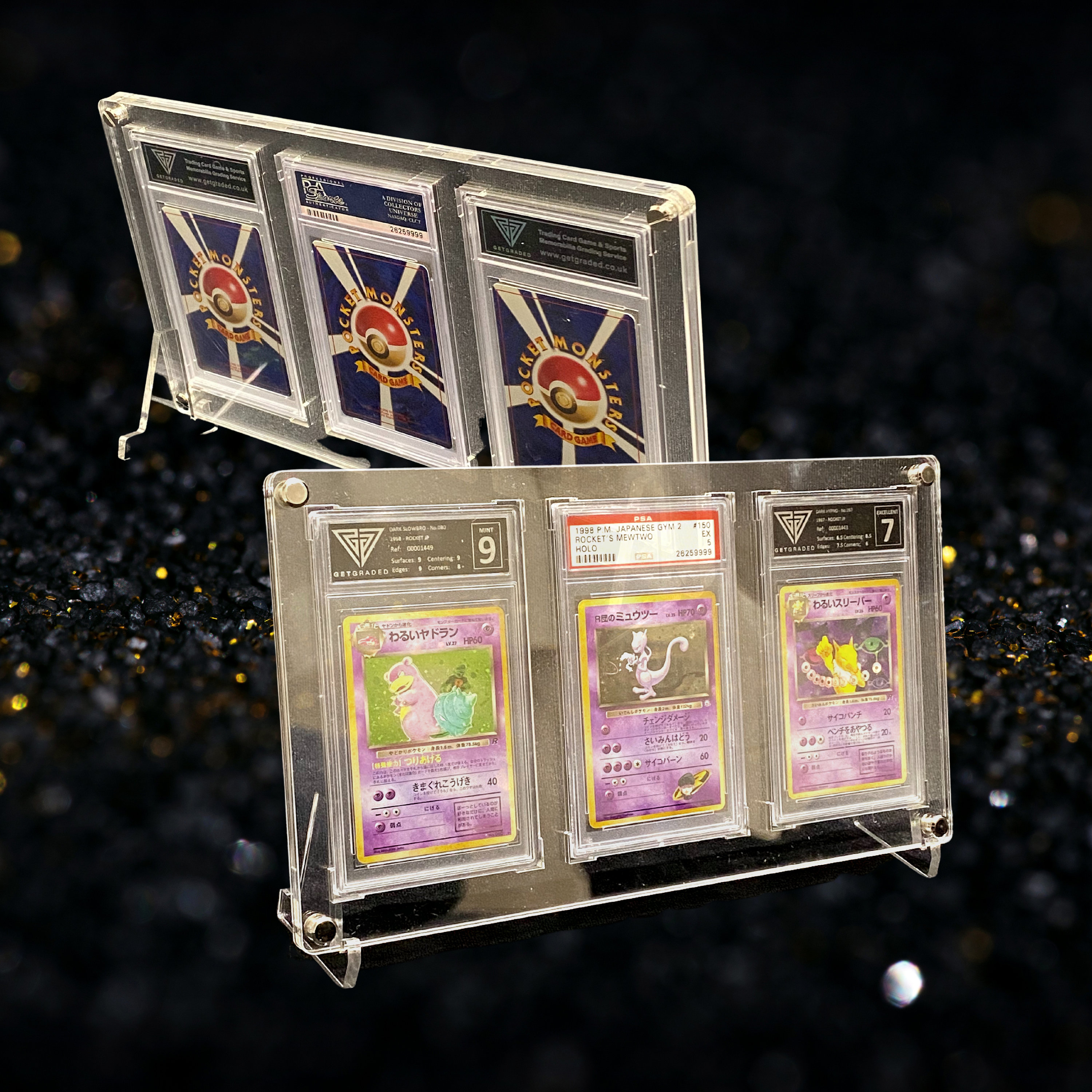 Acrylic Graded Card Display Pokemon TCG - Etsy