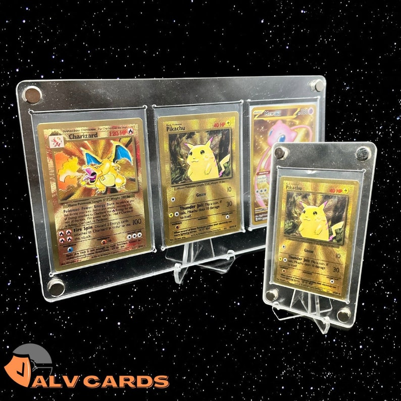 TCG Card Display Case Pokemon DC YGO - Etsy Australia
