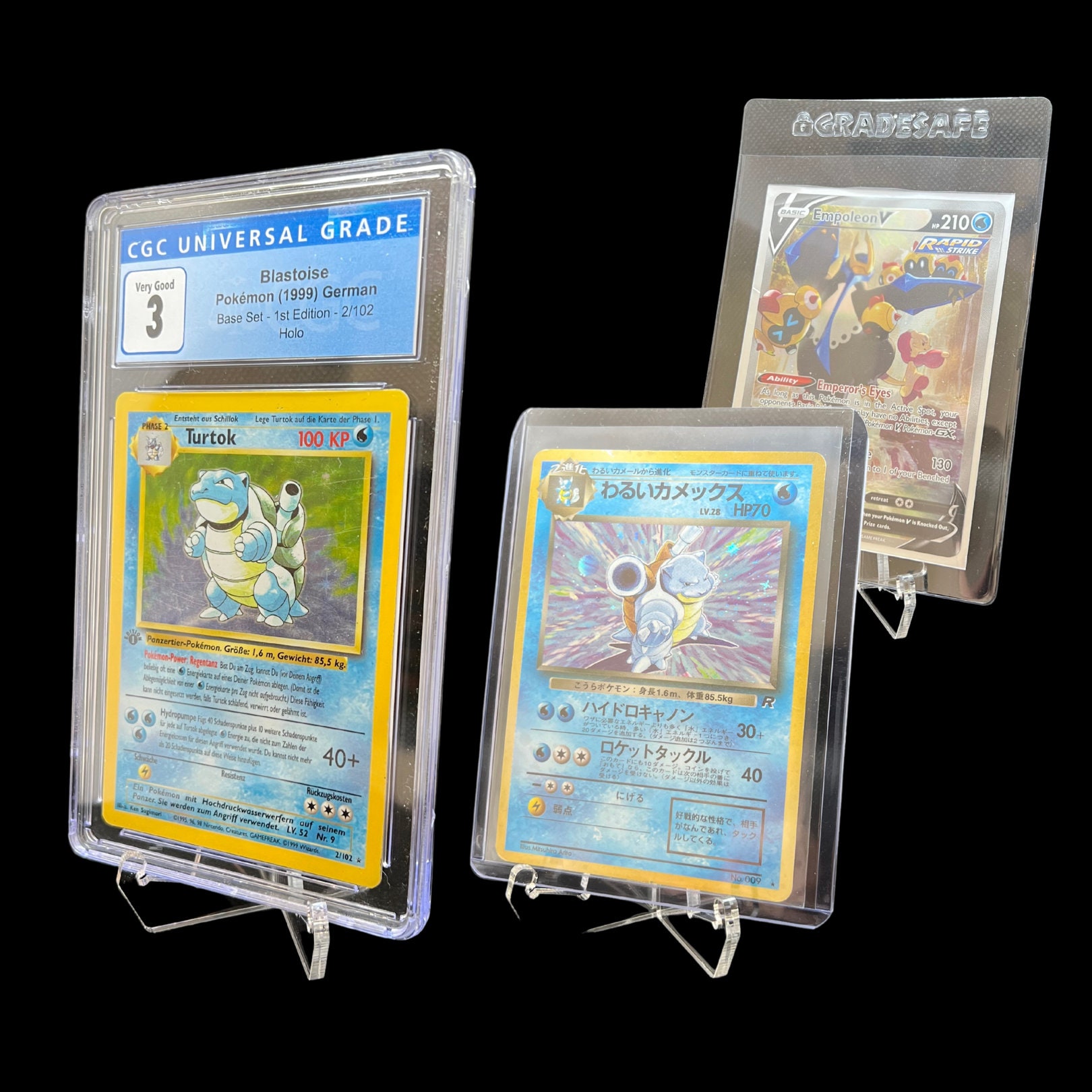 Pokemon: Graded/raw Card Display Stand - Etsy