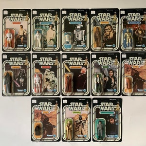 Brand New Next Generation Vintage Star Wars 12-back Recard Cardback Kit ...