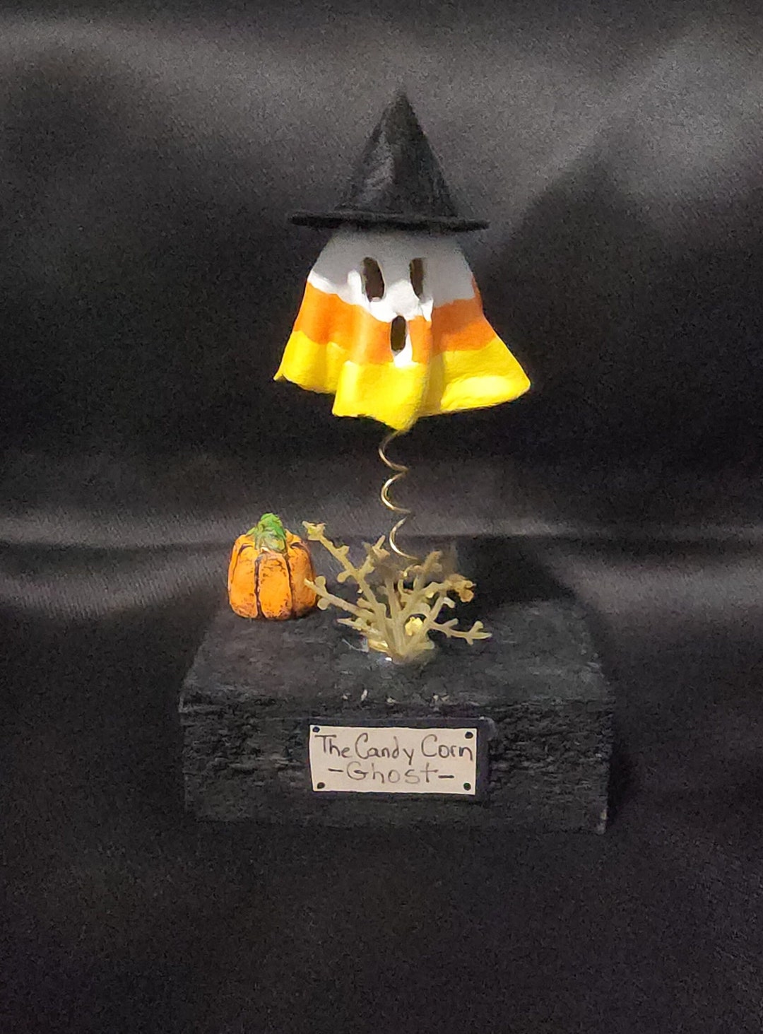 The Candy Corn Ghost Unique Creation Hand Painted/ Made. - Etsy
