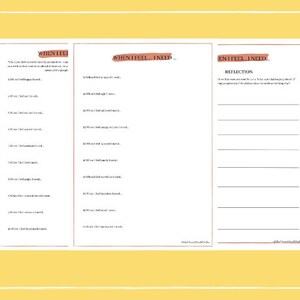 Emotion Identifying Worksheet and Exercise - Etsy