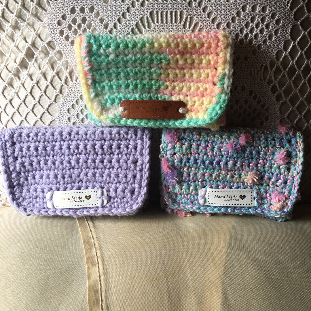 Handmade Crochet Wallet - Etsy
