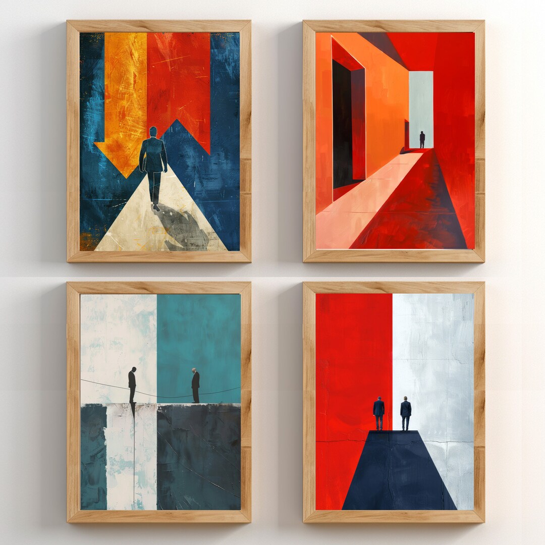 Minimalist Graphic Design Wall Art | Digital Download | Oil Painting ...