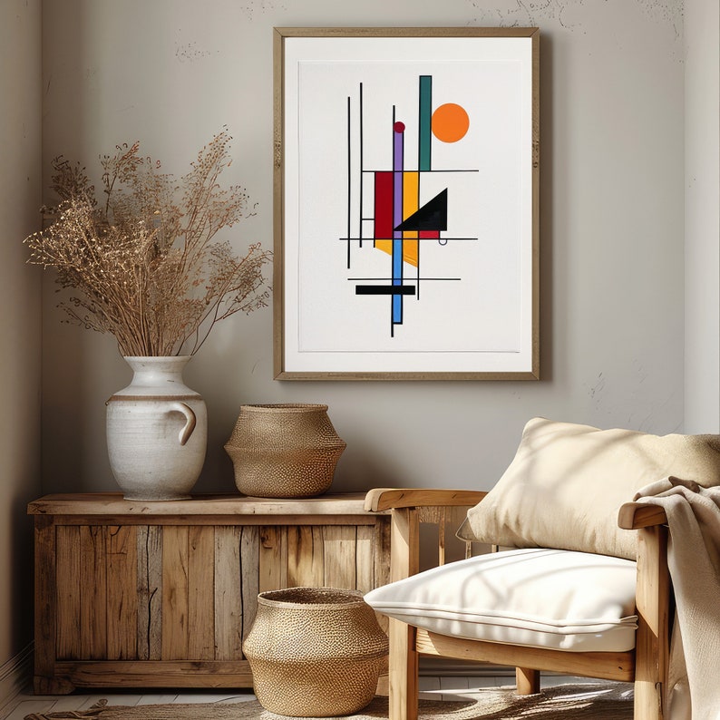 Minimalist Wall Art Print | Modern Digital Download | Minimal Decor for ...