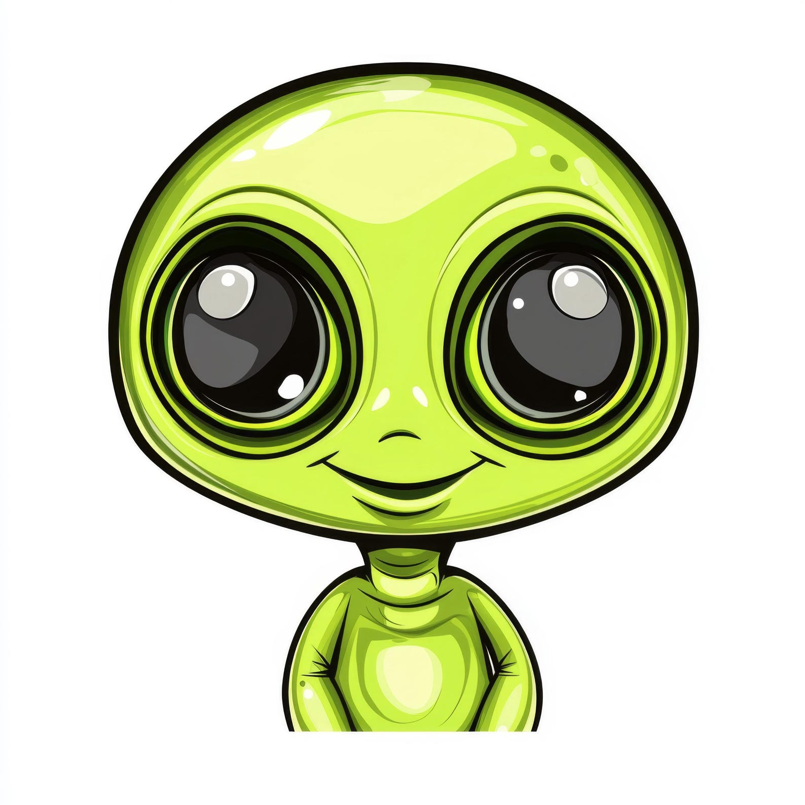 36 Alien Clipart, Aliens Clipart, UFO, Printable Watercolor Clipart ...