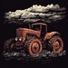 Rusty Tractors 40 Jpgs - Digital Print, Watercolour, Wall Art ...