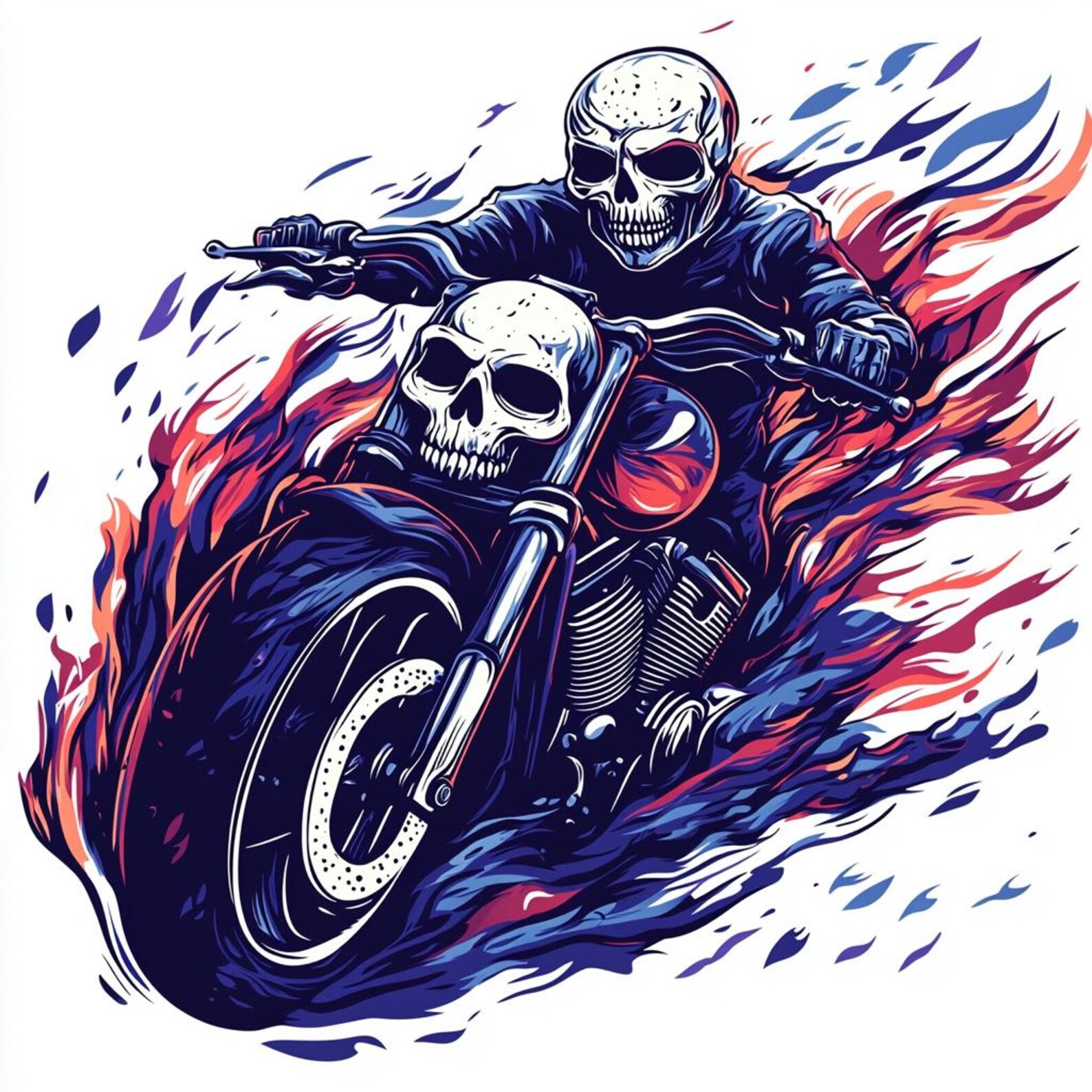 American Motorcycles Clip Art 32 Jpgs Digital, Journaling, Watercolour ...