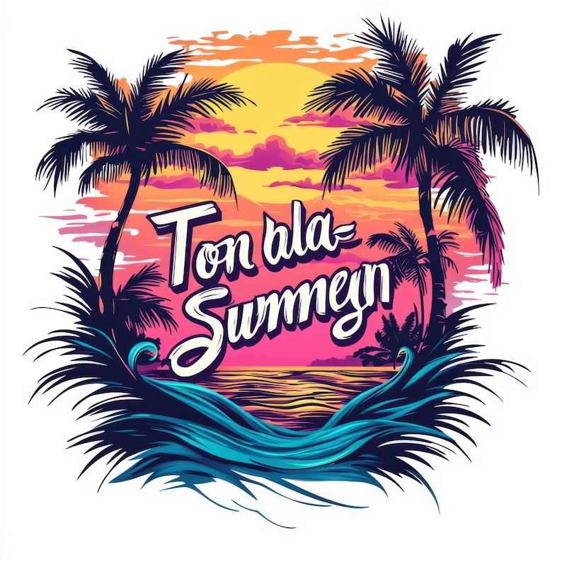 32 Jpgs High Quality Designs of Tropical Sunsets - Digital Print ...