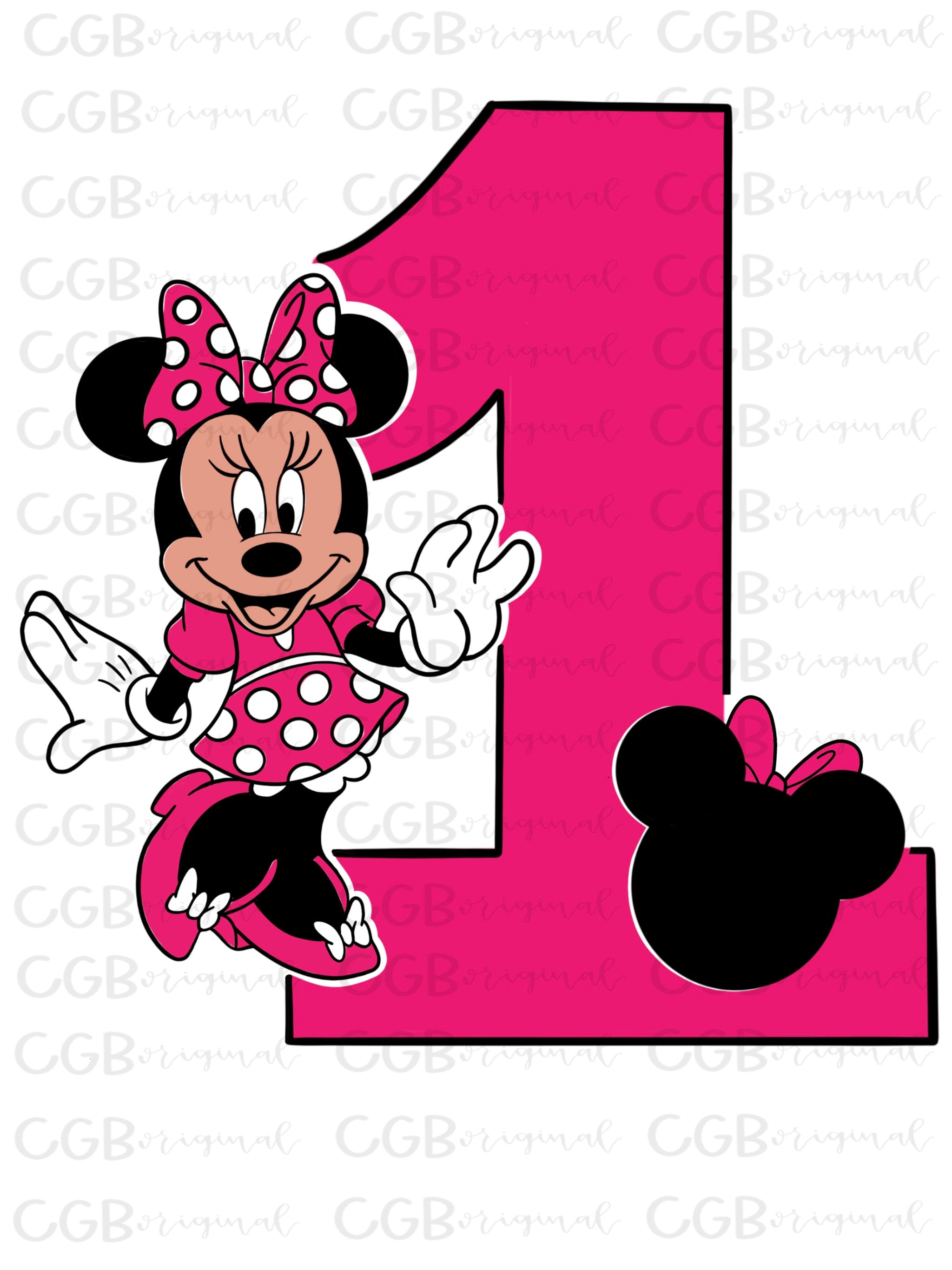 Minnie Mouse First Birthday - Etsy