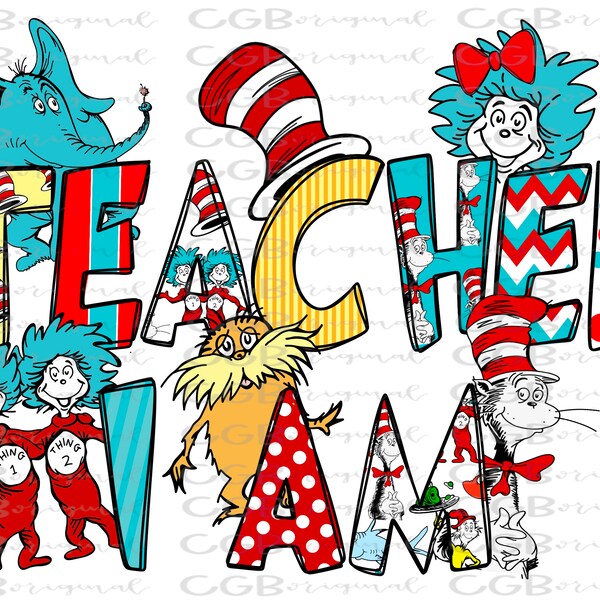 Dr Seuss Wall Art - Etsy