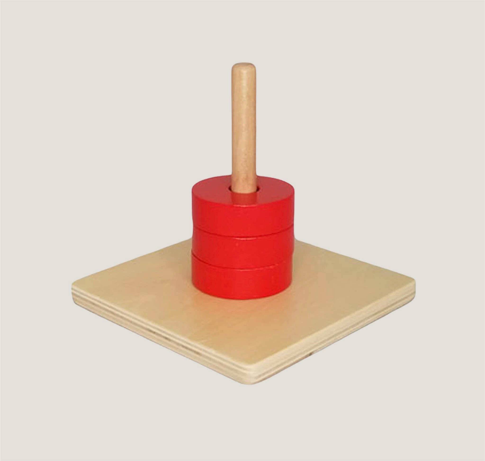 Vertical Dowel Activity Montessori Educational Resource Wooden Toy - Etsy