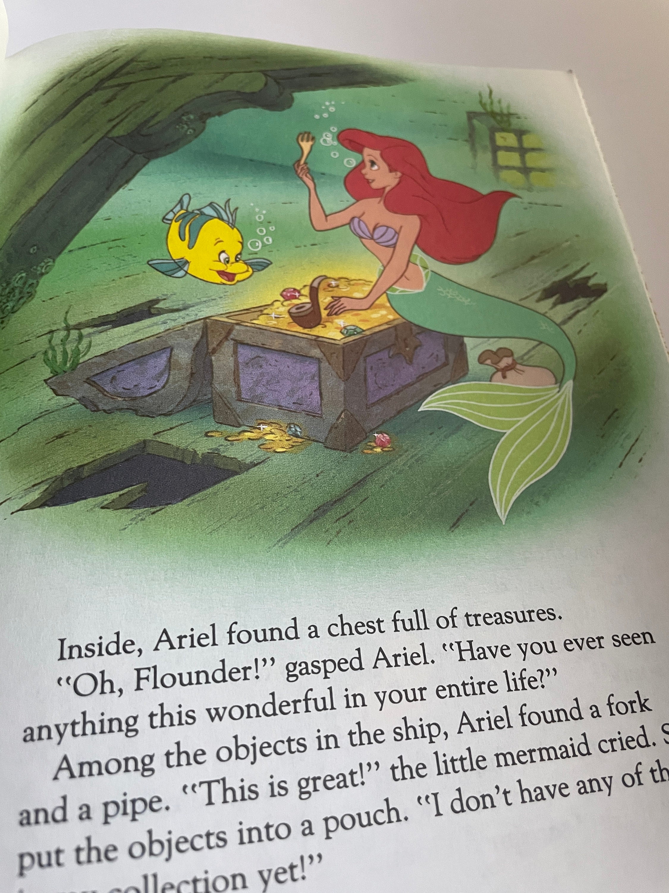The Little Mermaid Little Golden Book Ariel's Underwater Adventure ...