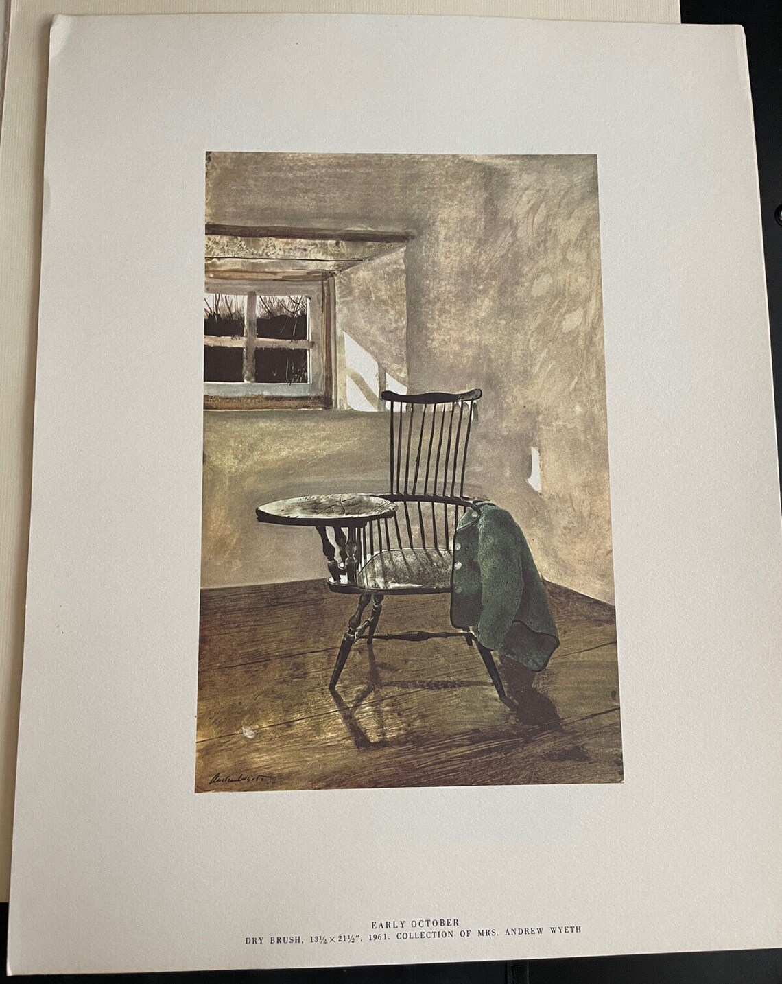 Andrew Wyeth Early October Vintage 1962 Print 13.25 X - Etsy