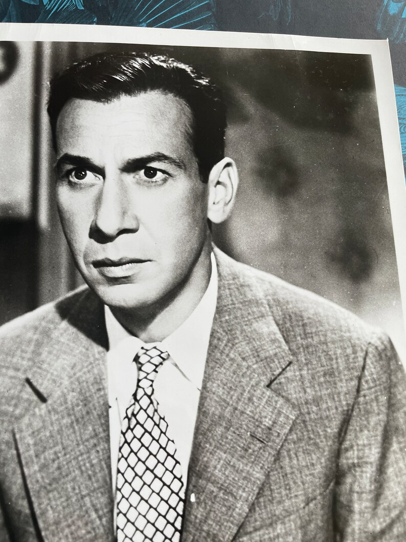 Jose Ferrer Vintage Photo With Signature 8x10 Signed Celebrity Photo ...