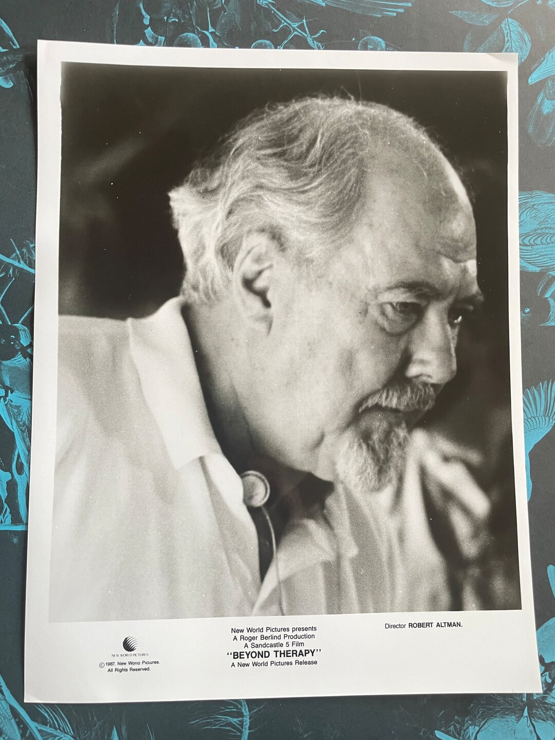 Beyond Therapy (1987) Vintage Movie Photo of Director Robert Altman ...
