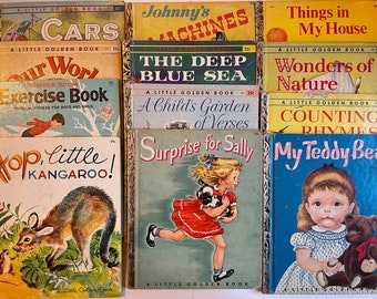 Golden Books Vintage - Etsy