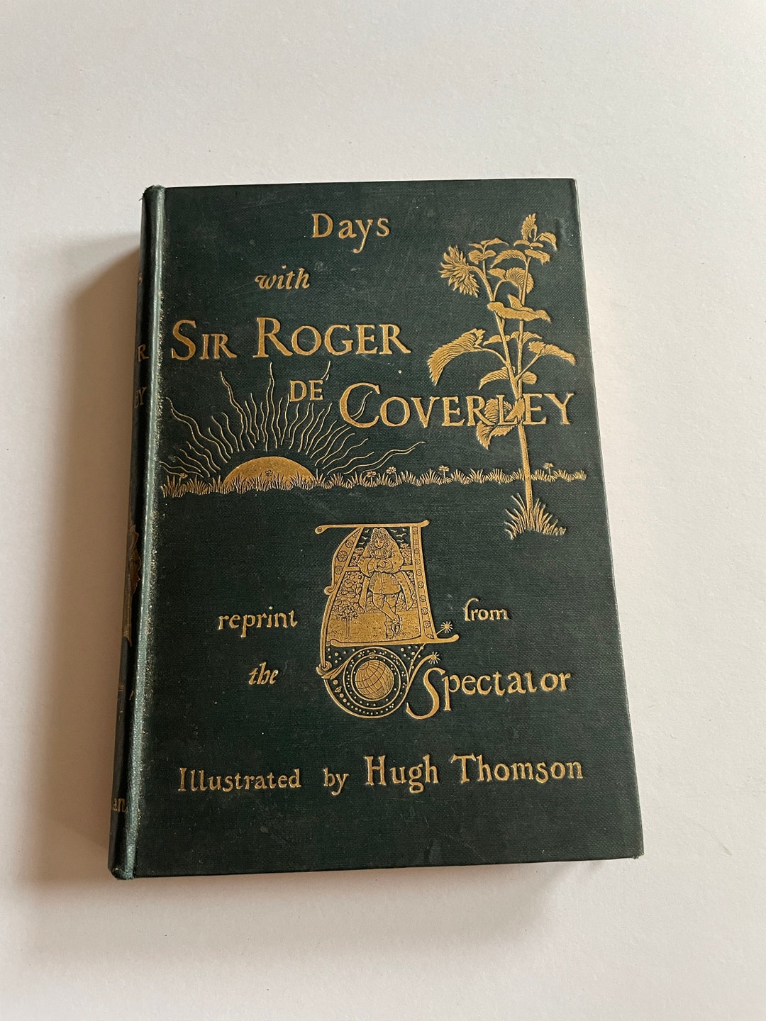 Days With Sir Roger De Coverley (1892) Antique Book Illustrated Hugh ...