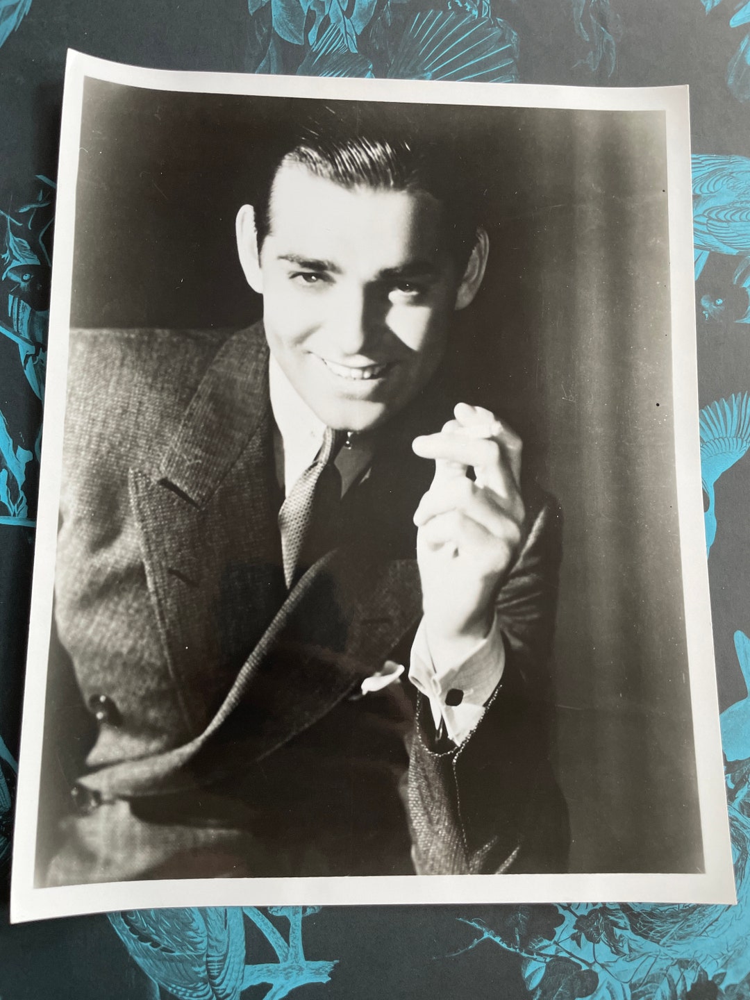 Photo of Young Clark Gable Vintage Headshot 8x10 Celebrity Photo ...