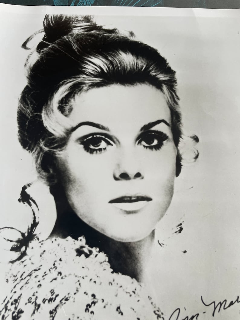 Ann Margret With Her Hair up C 1960s Headshot With Signature 8x10 ...