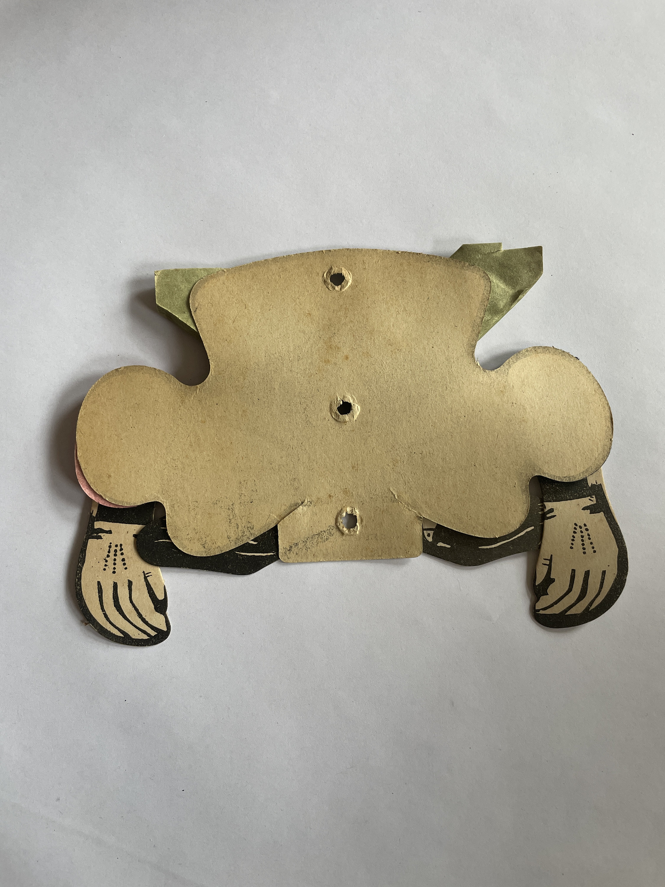 Vintage Wonder Dancer Honeycomb Crepe Paper Dangling Dancing Person in ...