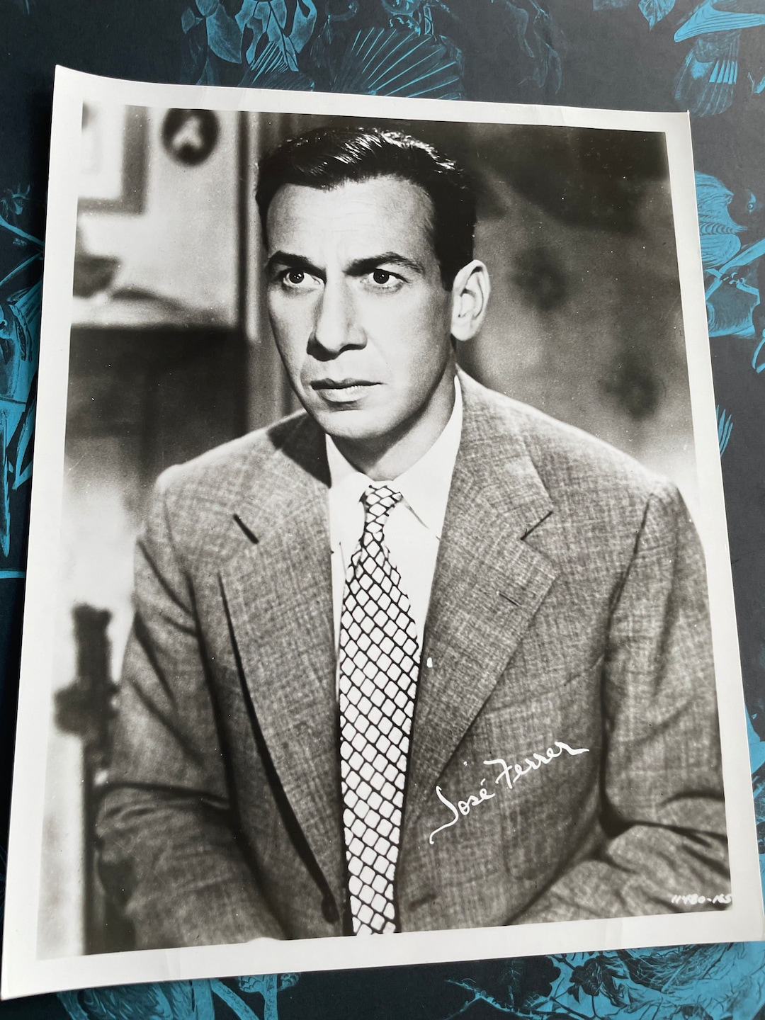 Jose Ferrer Vintage Photo With Signature 8x10 Signed Celebrity Photo ...