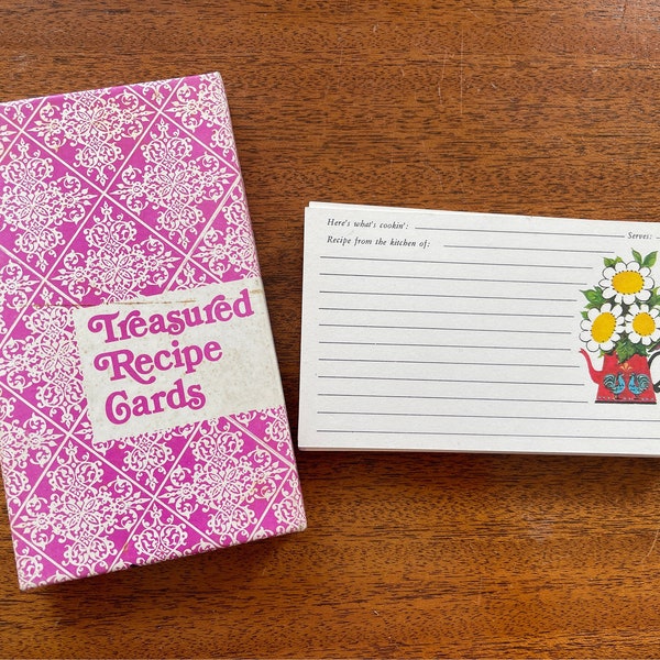 Cute Recipe Cards - Etsy